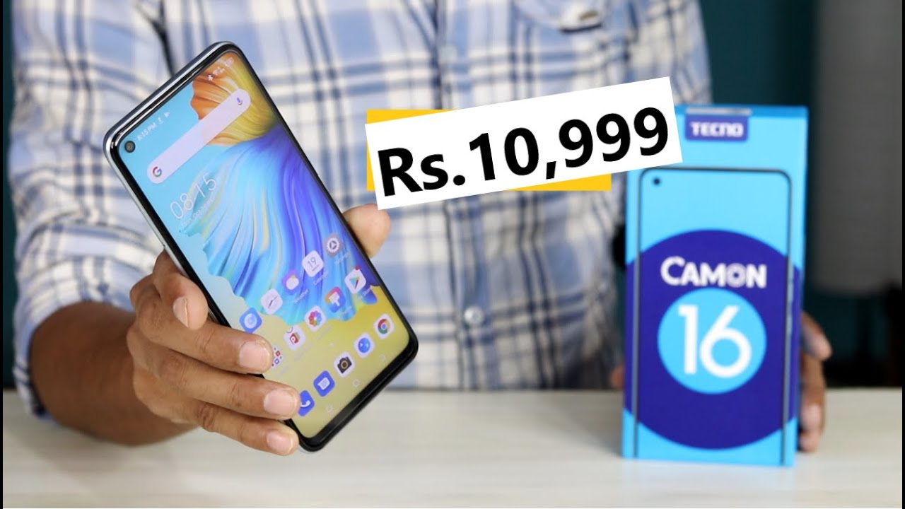Tecno Camon 16 Unboxing & Quick Review | 64 MP In Just Rs.10,999 ...