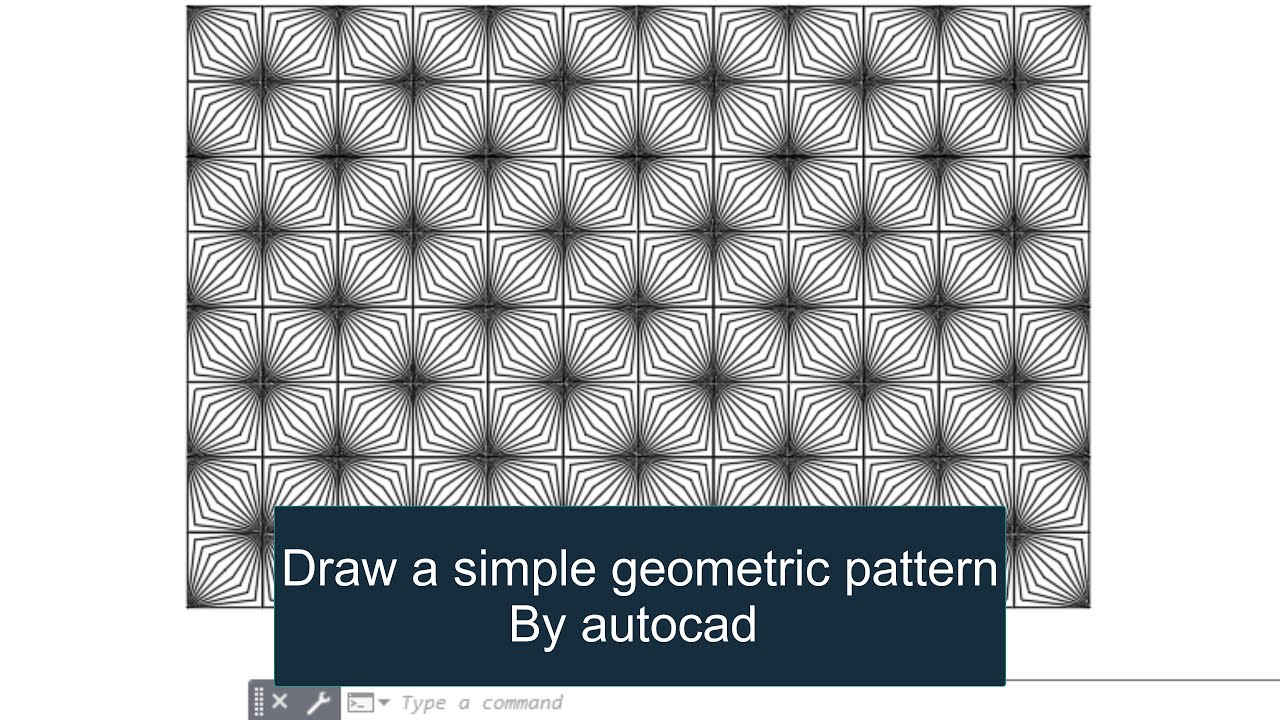 Draw geometric shape sample 37 - YouTube