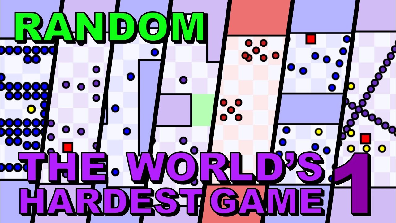 [Mod] The World's Hardest Game 1 Random Levels! - YouTube