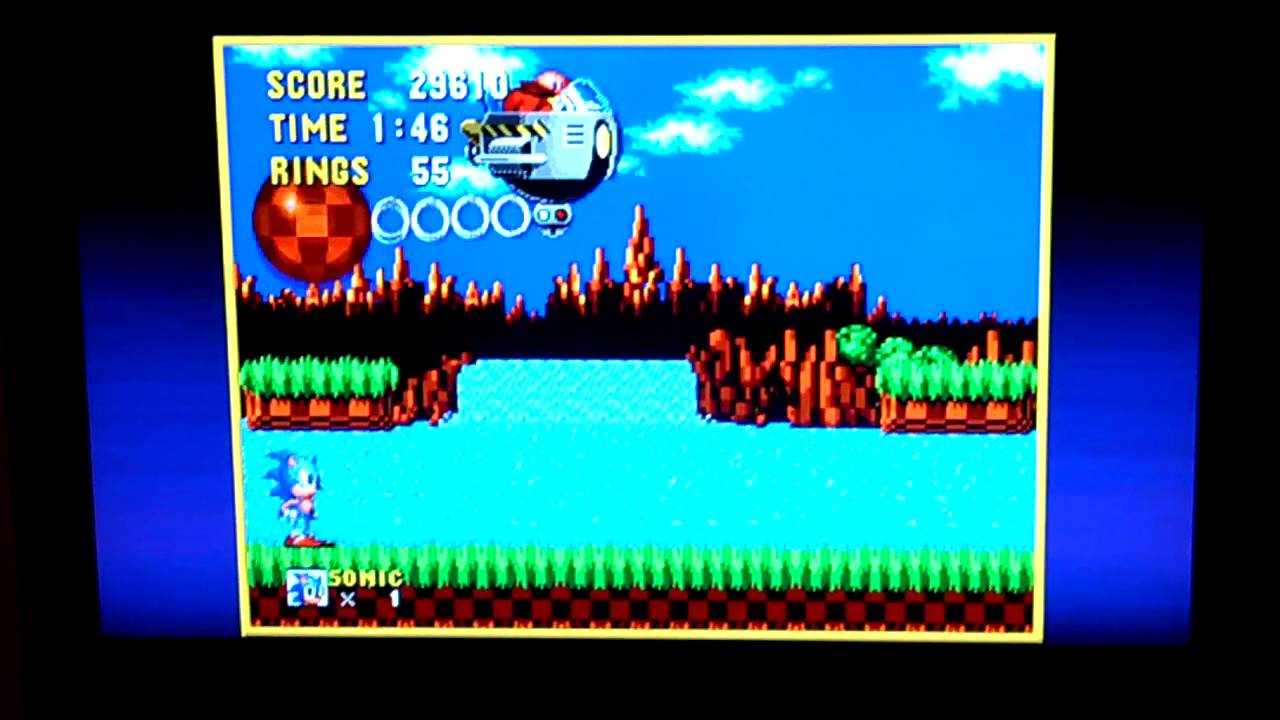 A 4 year old beats Sonic the Hedgehog's first boss at the end of level ...
