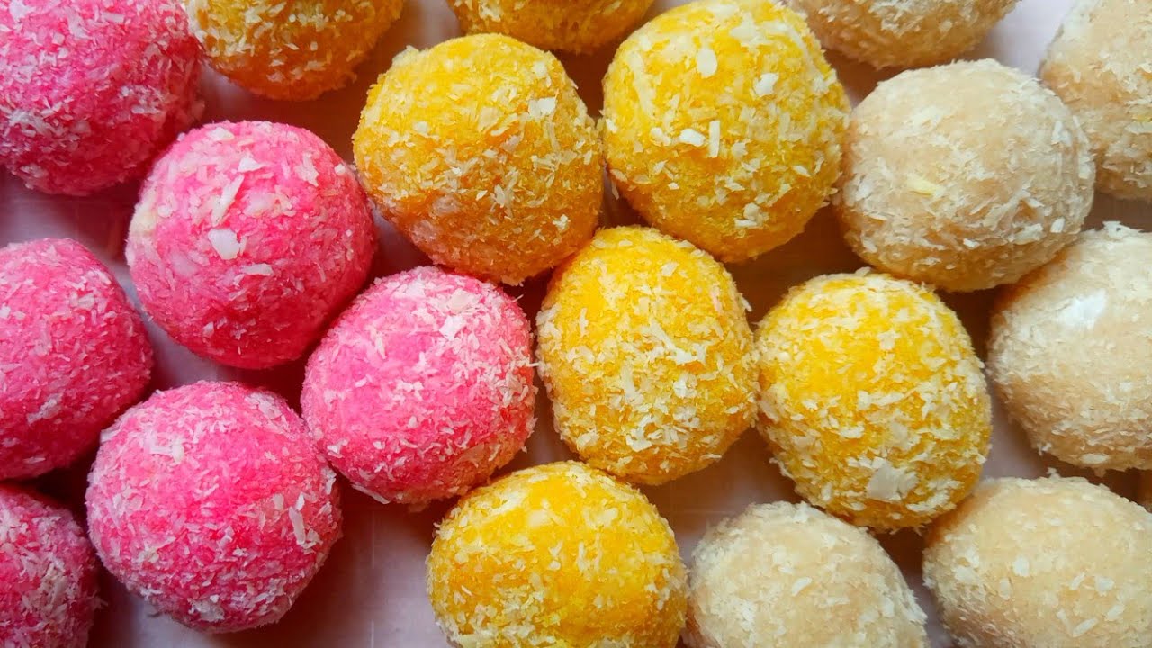 Coconut Ladu // Easy ladu // Diwali Special// - YouTube
