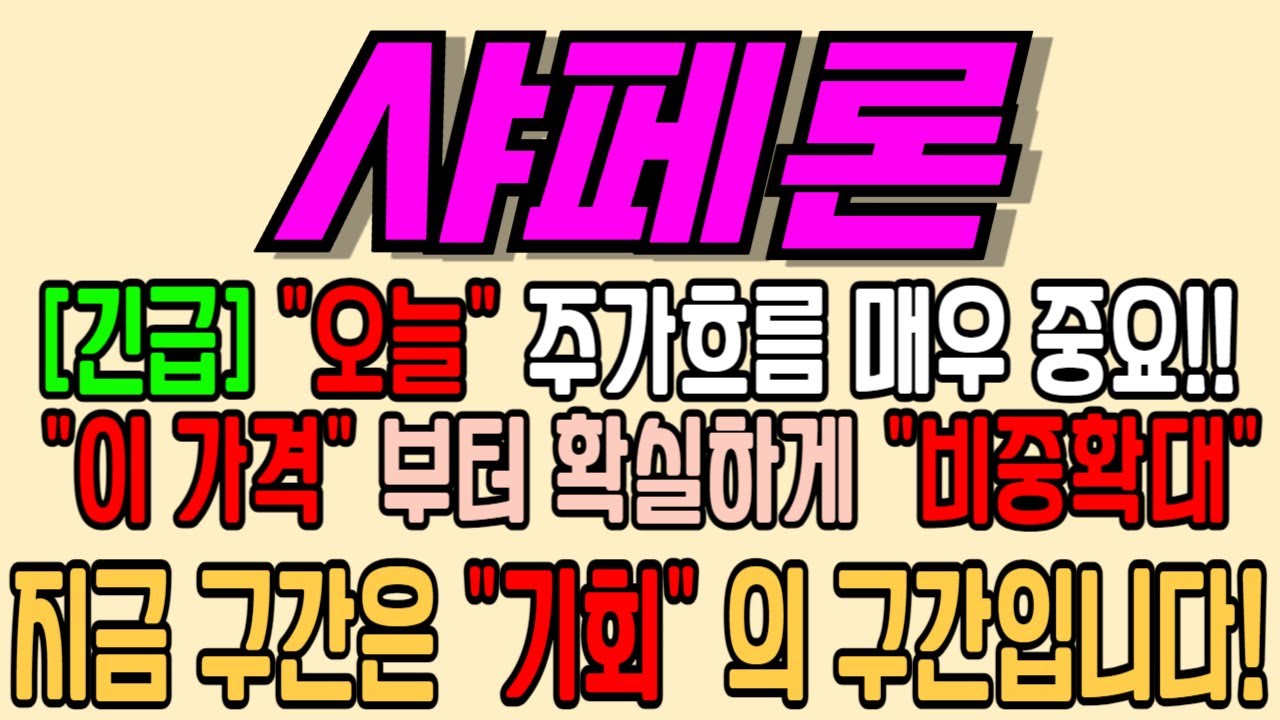 샤페론 주식 샤페론 주가전망 378800 샤페론주가전망 샤페론공모주 샤페론주가 샤페론전망 샤페론목표가 샤페론주식 샤페론유상증자 샤페론일반공모 Youtube