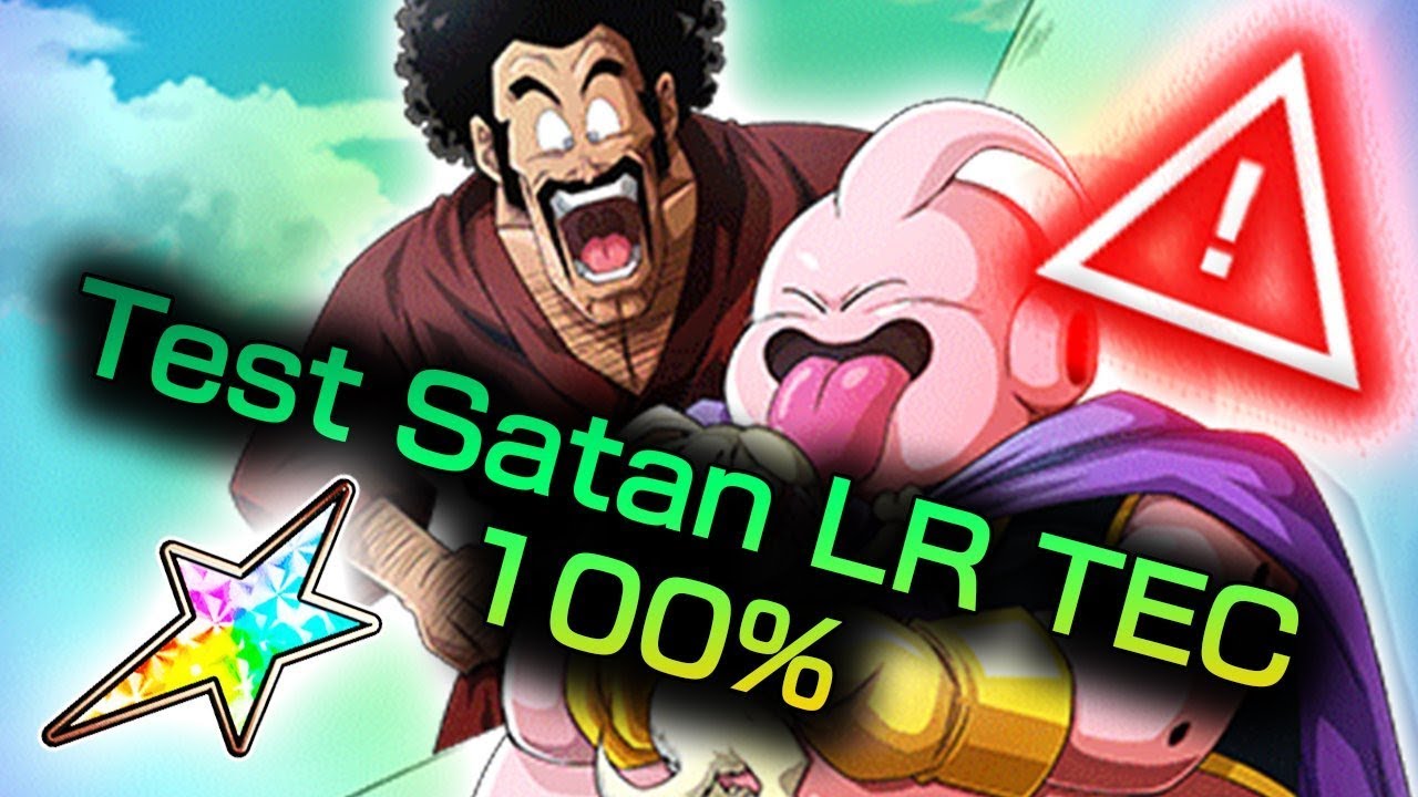 5 MILLIONS DE DEGATS? TEST SATAN LR 100% DBZ DOKKAN BATTLE - YouTube