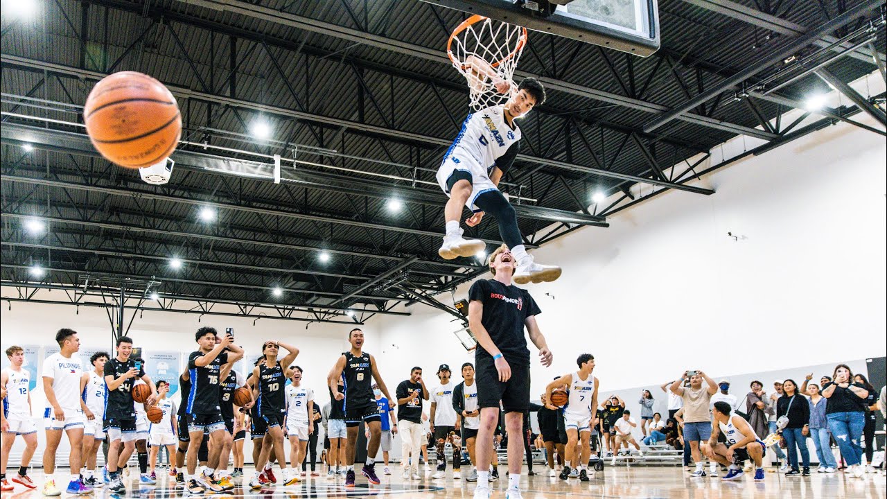 My First Ever Dunk Contest/Show!! - YouTube