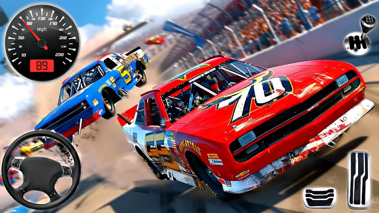 Extreme Crash Derby Sports Car Racing 3D - Wreckfest Race Cars ...