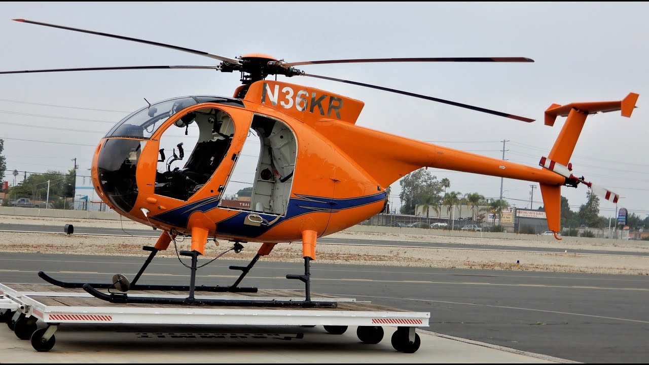 Hughes 500d Helicopter
