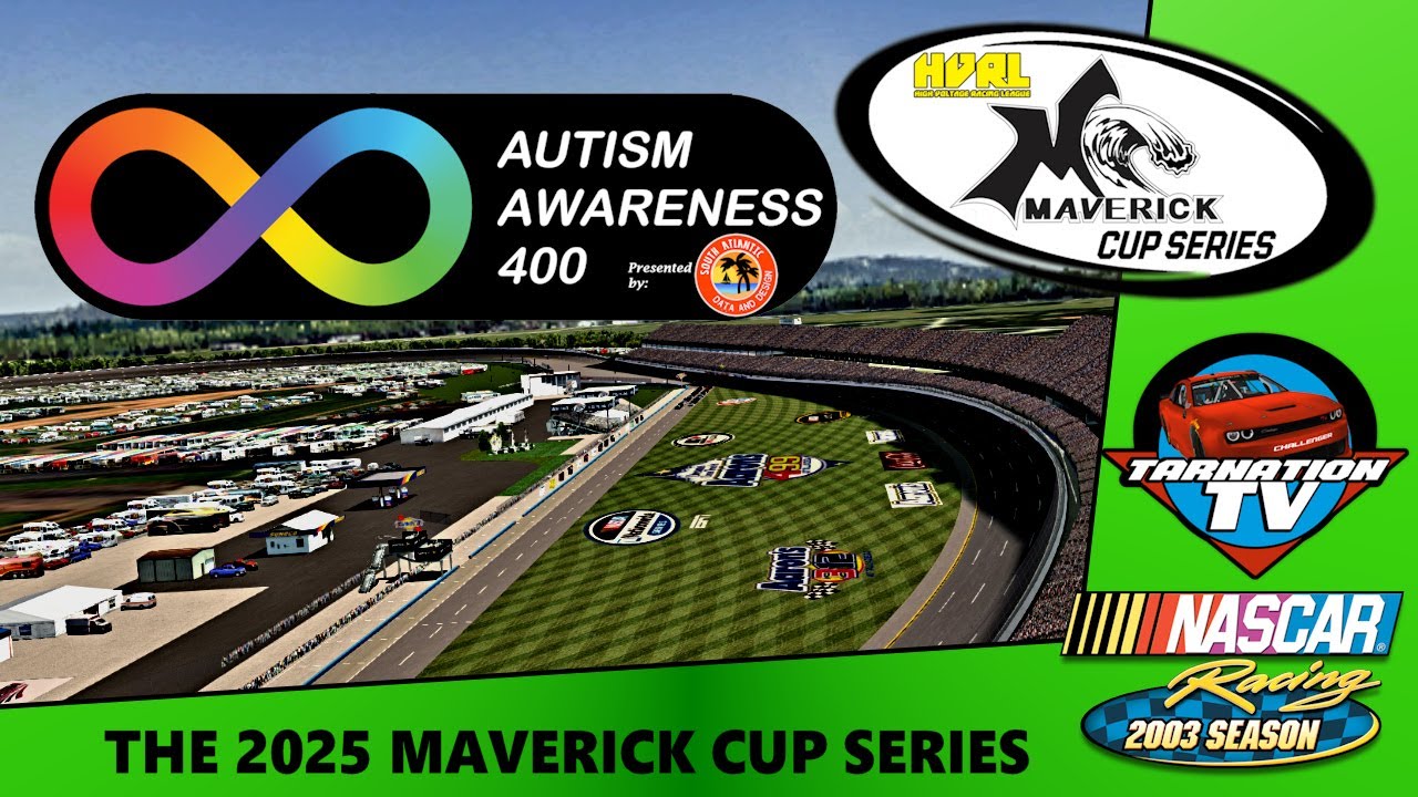 Autism Awareness 400 by South Atlantic Data and Design / HVRL Maverick ...