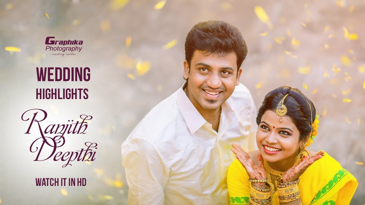 Ranjith & Deepthi I Wedding Highlights I Bodinayakanur - YouTube