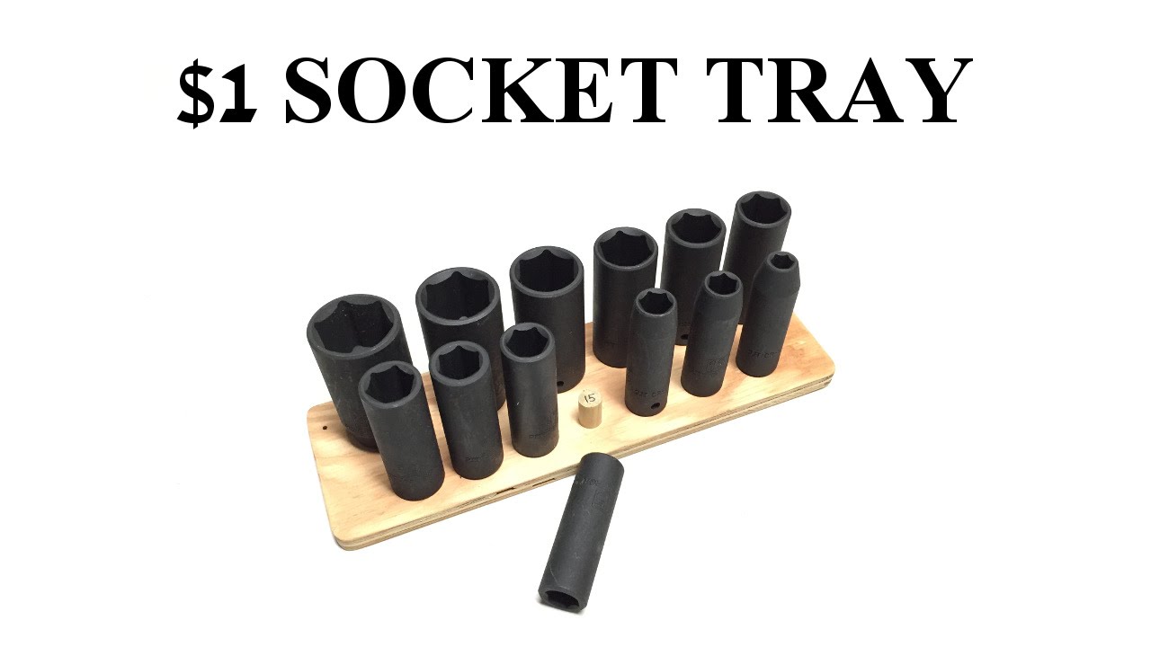 $1 Socket Tray - YouTube