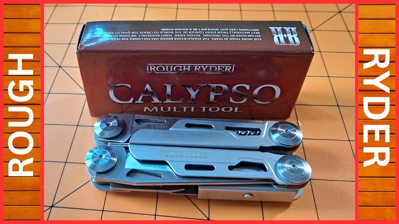 ROUGH RYDER CALYPSO MULTITOOL, RR2515, EVERYDAY CARRY, EDC, BUDGET, - YouTube