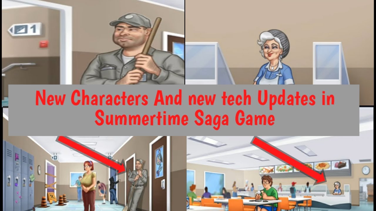 New Characters in Summertime saga game || Summertime Saga New Version ...