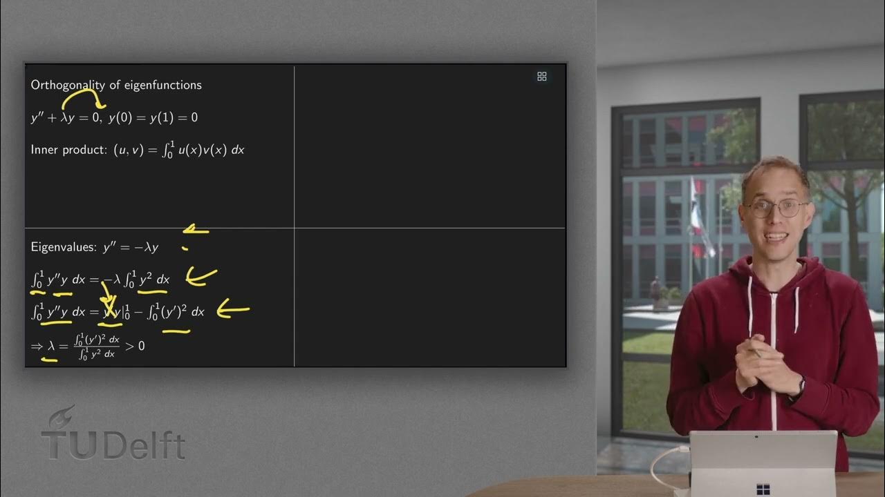 Properties of eigenvalues and eigenfunctions - YouTube