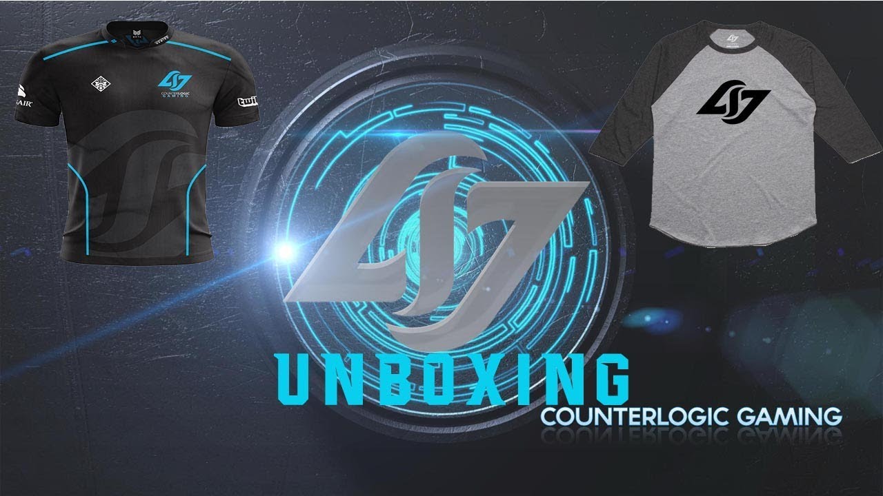 UnBoxing of Counter Logic Gaming Gear|2018 LCS Jersey and Baseball T ...