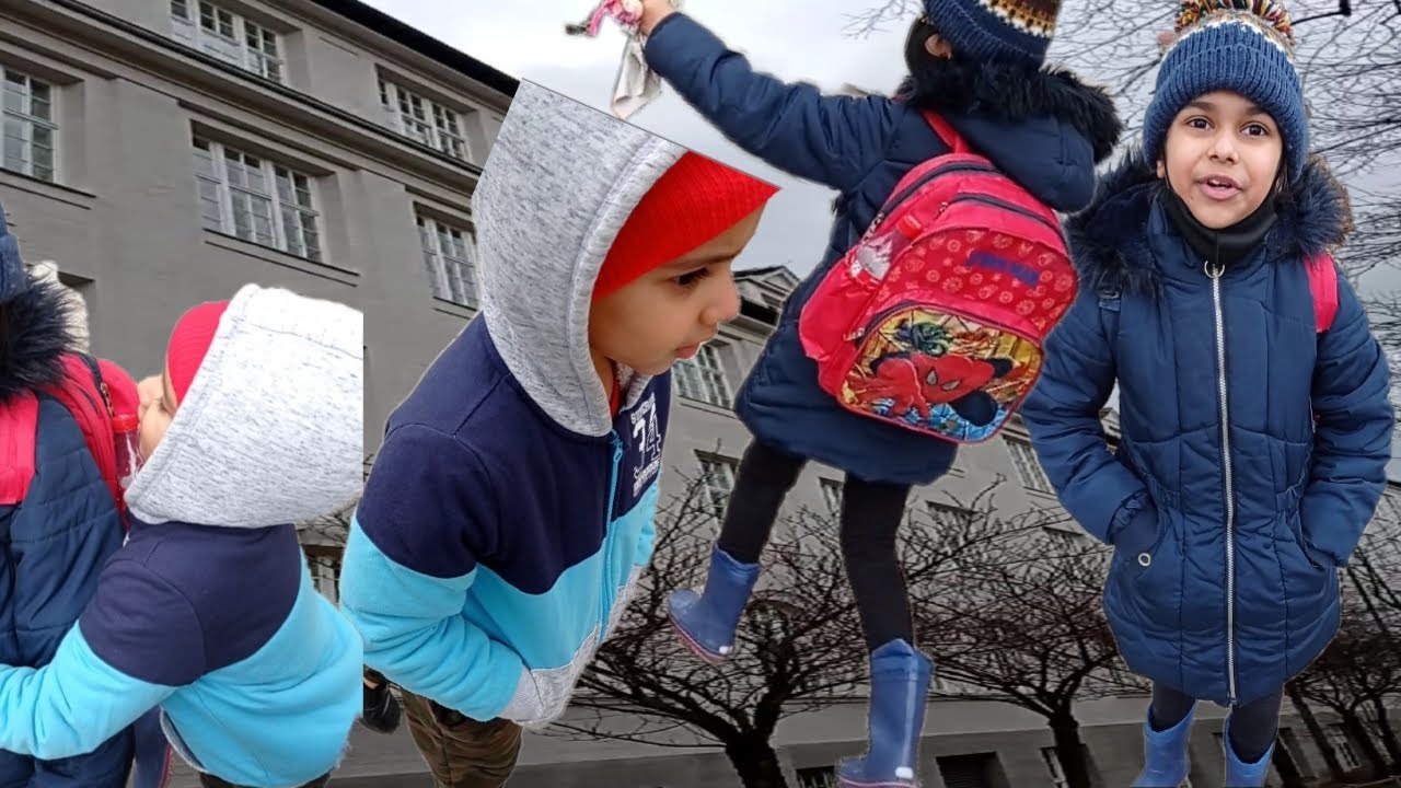 New school first day in Germany - YouTube