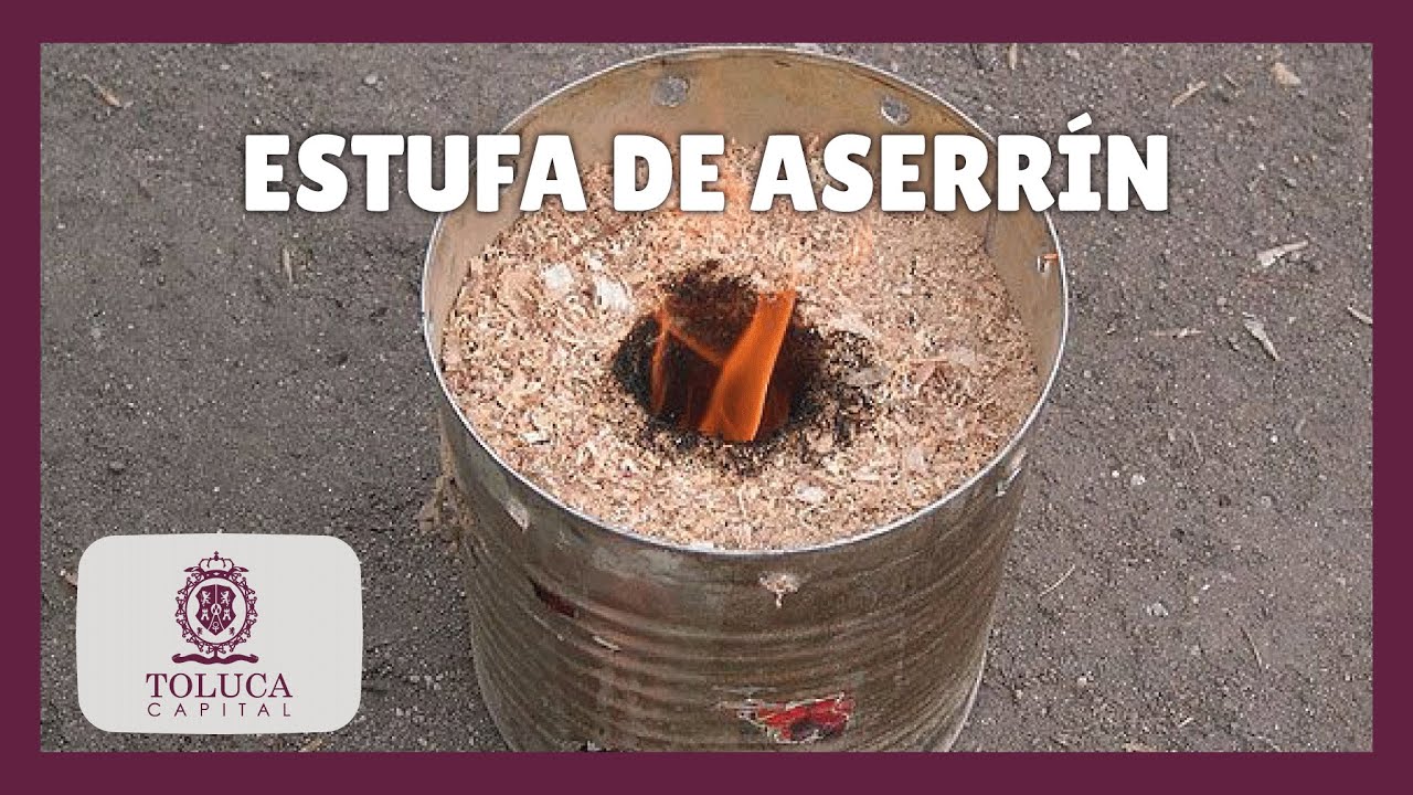 ¿Cómo crear una estufa de Aserrín? - YouTube