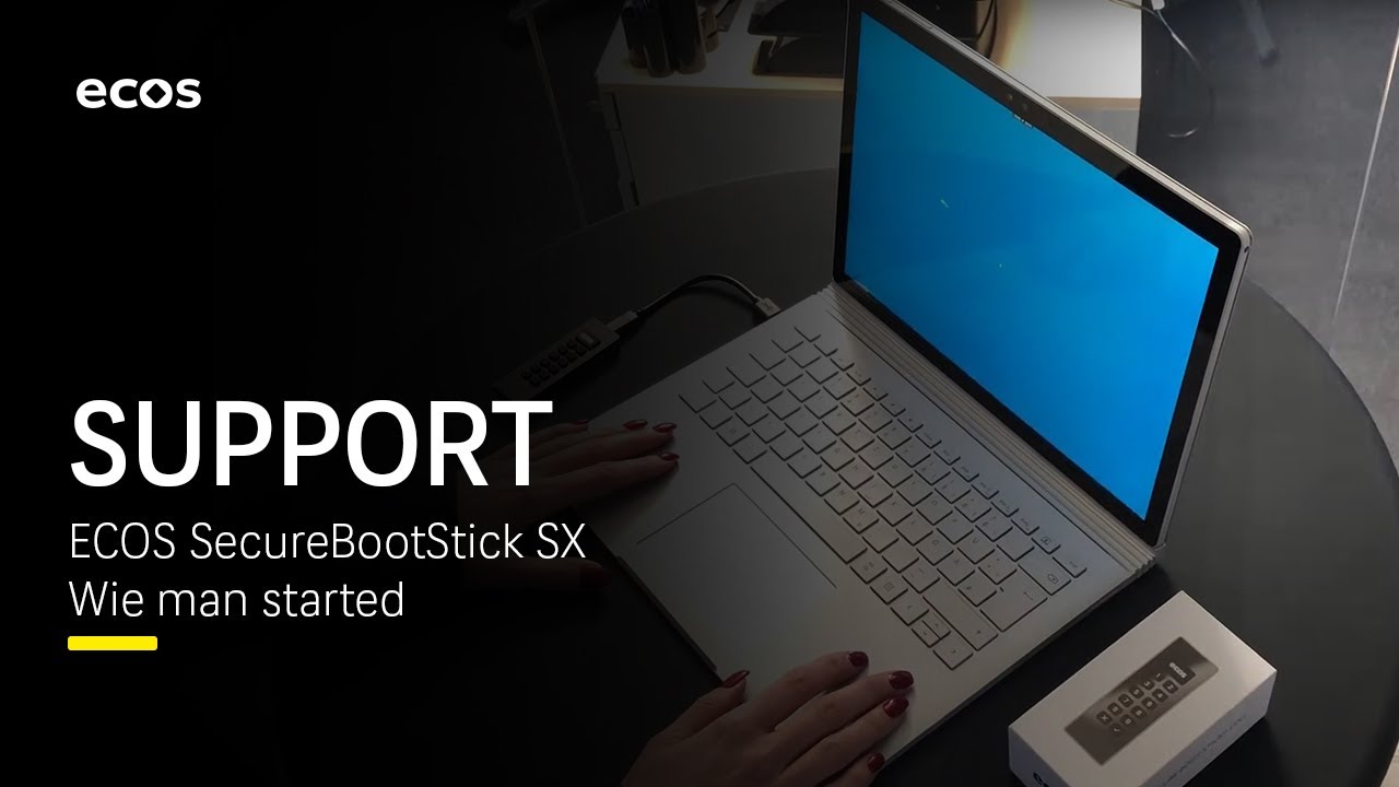 ECOS SECURE BOOT STICK [SX] - Wie man startet - YouTube