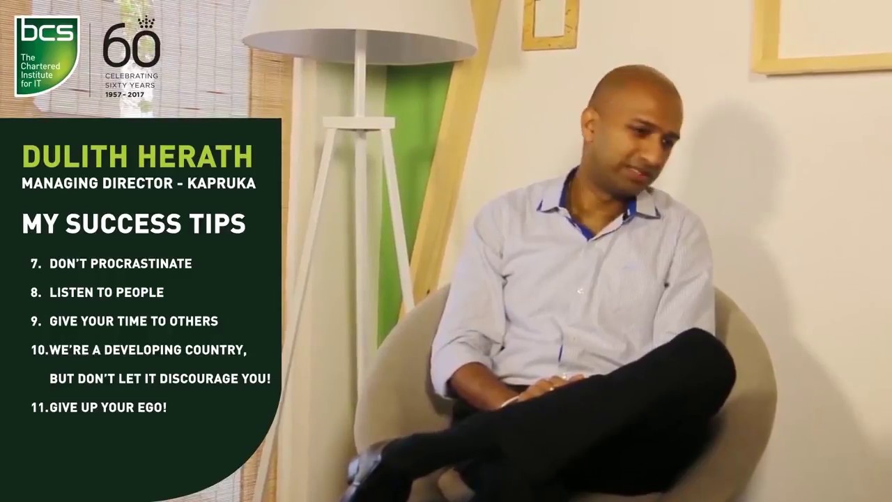 Success Tips by Dulith Herath for Entrepreneurs - YouTube