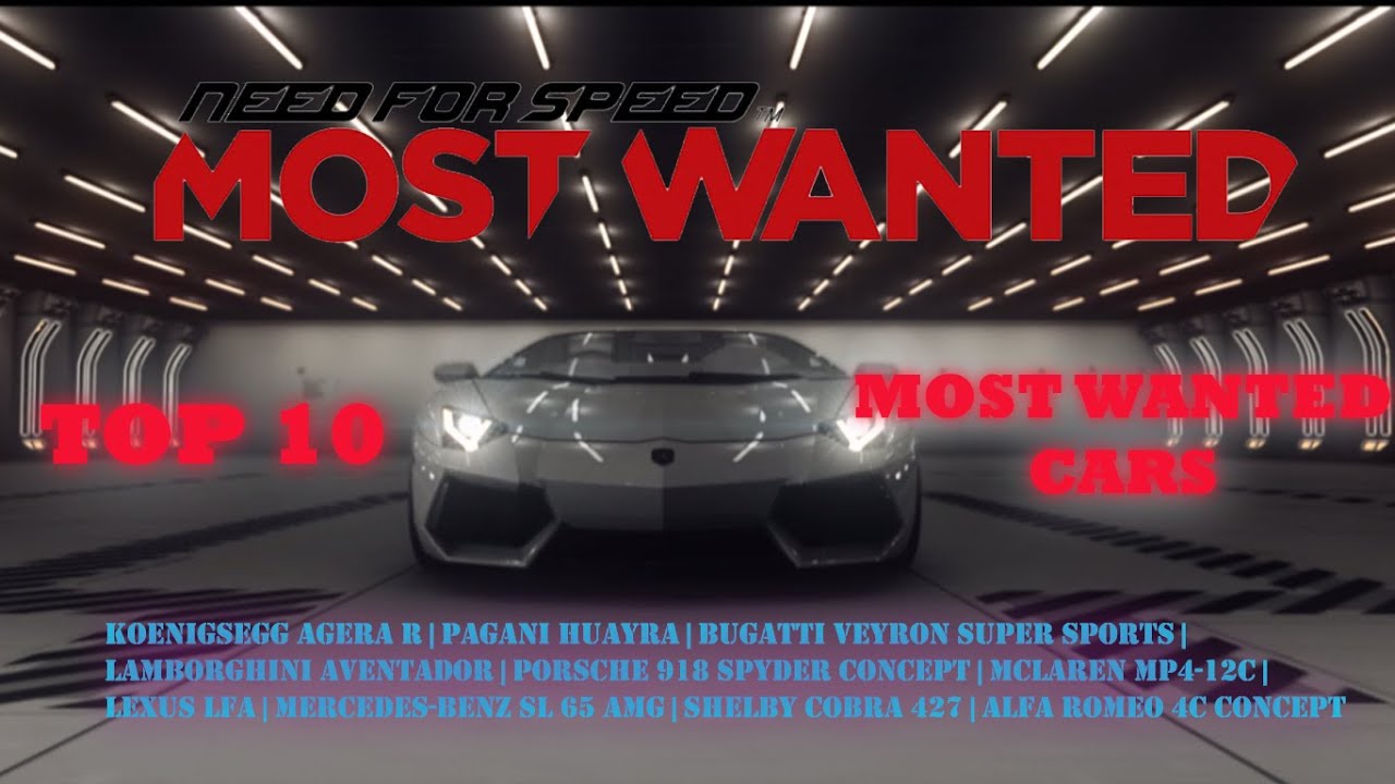 Cara mendapatkan mobil most wanted di | NFS Most Wanted 2012 - YouTube