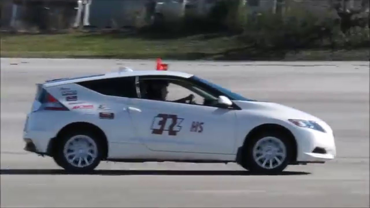 Honda CR-Z Autocross - YouTube