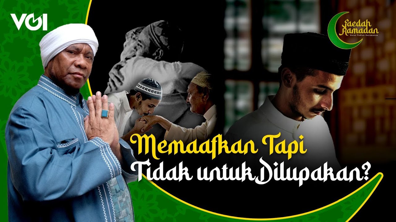 Konsep Saling Memaafkan dalam Islam #faedahramadan - YouTube