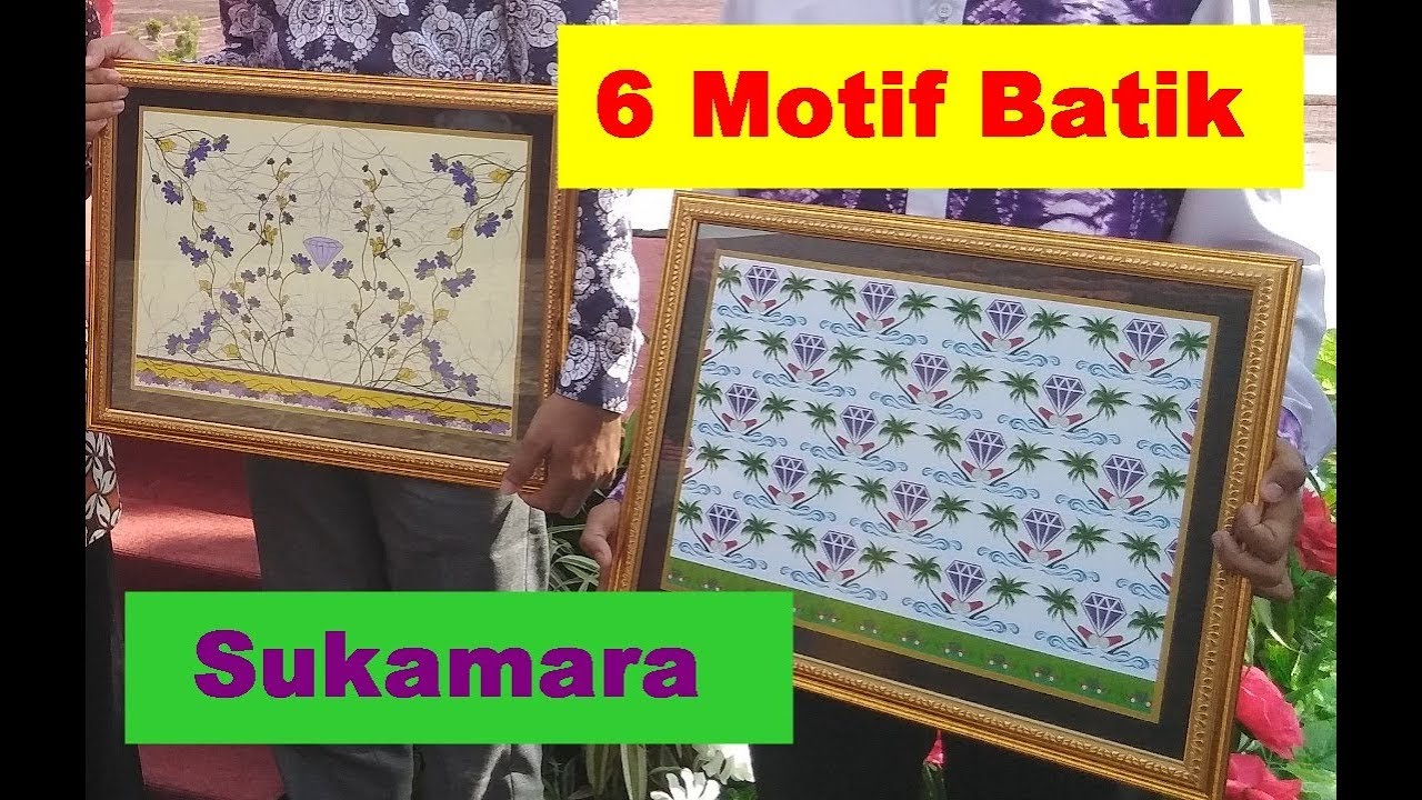 6 Desain Terbaik Motif Batik Sukamara Kalimantan Tengah - YouTube