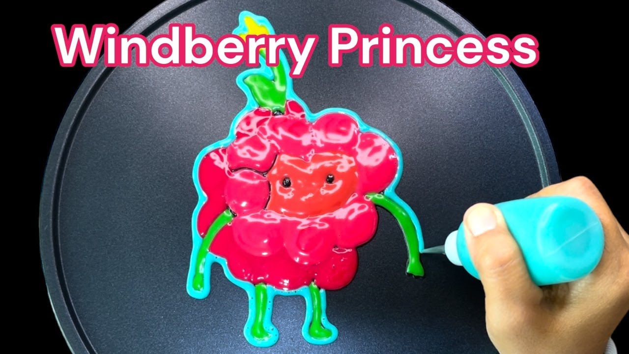 How to draw Wildberry Princess Pancake - Cartoon Character, Pancake Art ...