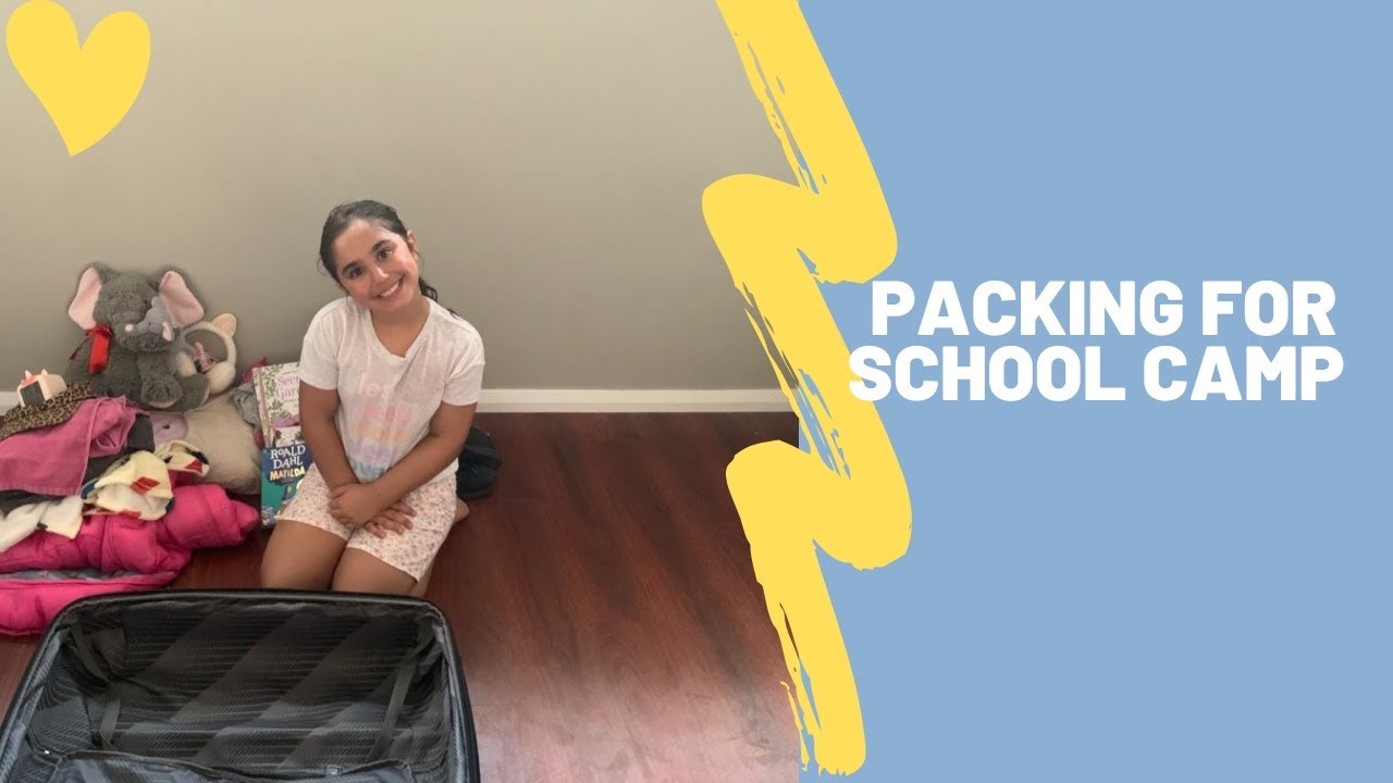 Packing for School Camp - YouTube