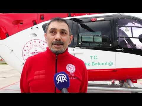 Karadeniz semalarında helikopterle 265 hastanın imdadına yetiştiler