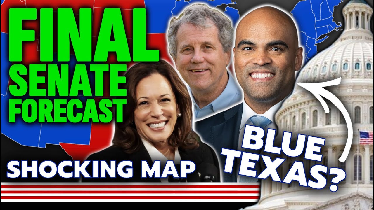 FINAL 2024 Senate Forecast: SHOCKING Brand-New Map | Dems SURGE Just TWO DAYS From Election ...