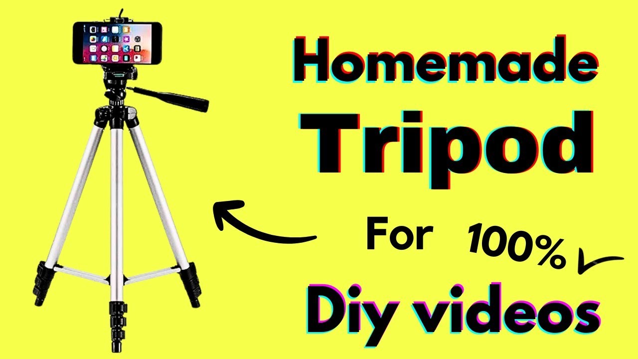 Diy Tripod 😱 || How to make Tripod at home || Handmade tripod stand ...