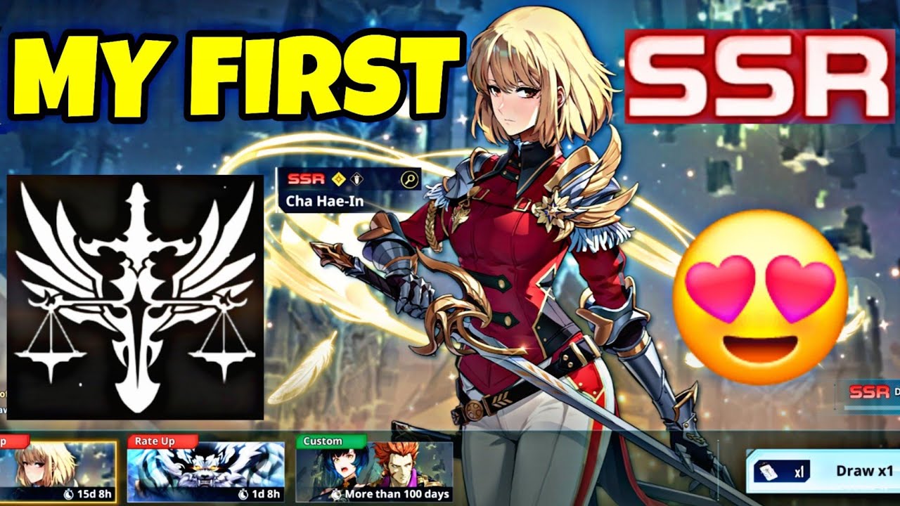 Finally Got My First SSR Character On Solo Leveling Arise 😍 Tank Type ...