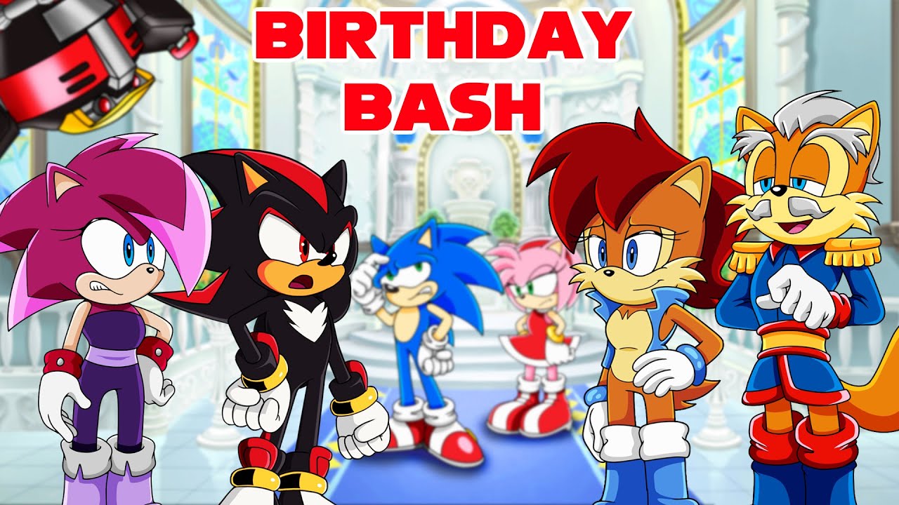 Shadow Meets King Acorn - Sonic, Sonia and Sally Birthday Q&A LIVE ...