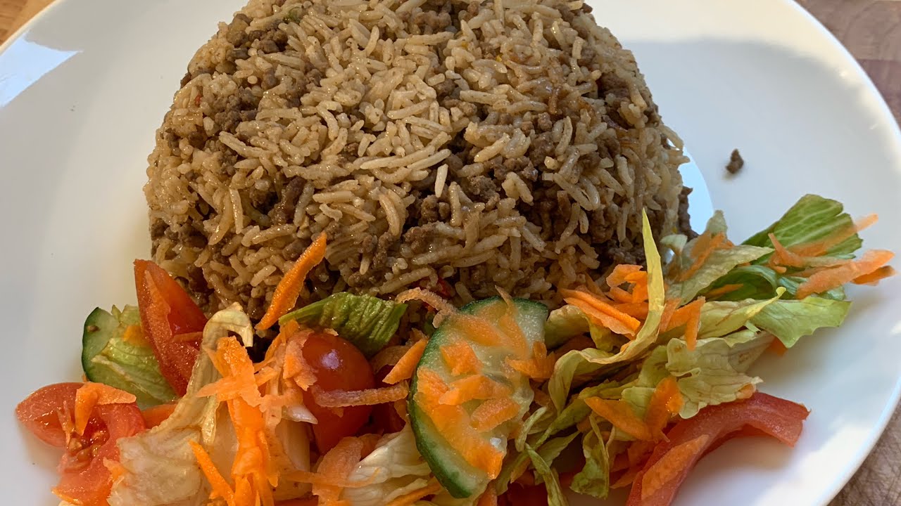 #Rice & Mince Beef - YouTube