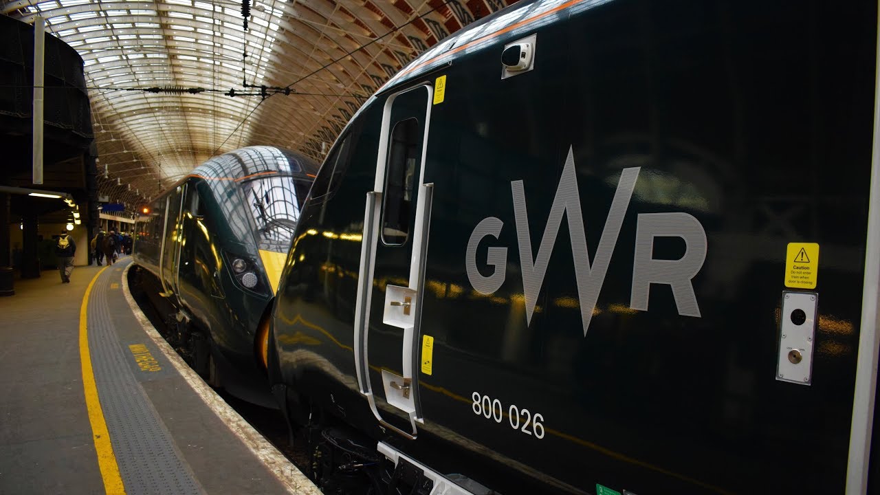 GWR Class 800 Journey Review. Reading-London Paddington. 12/2/18 - YouTube