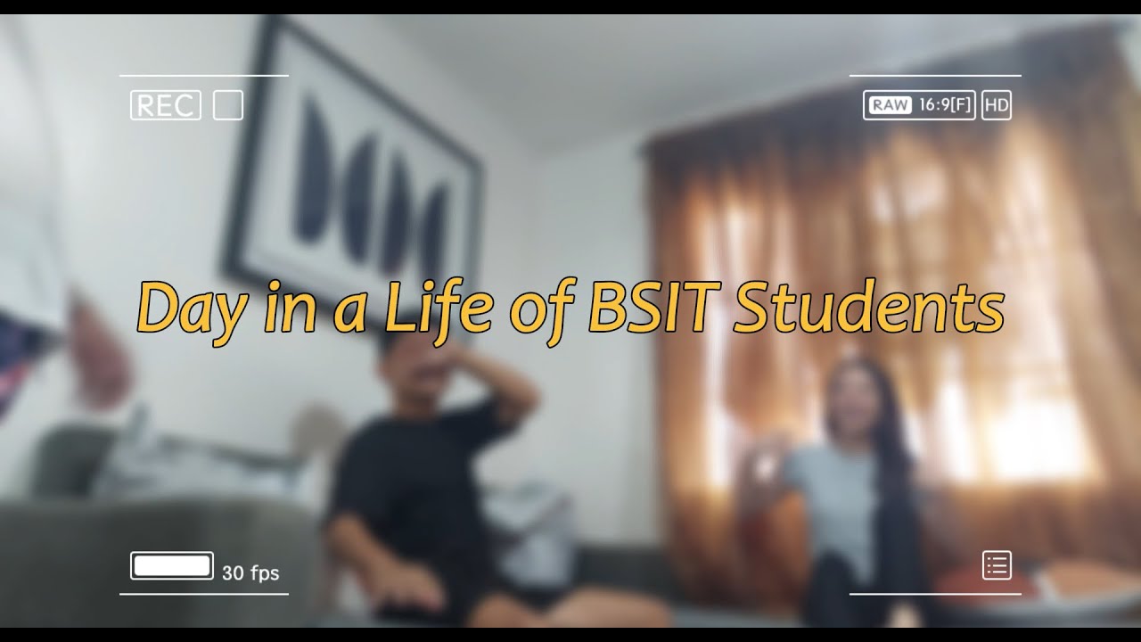 Day in a Life of BSIT Students ft Online Scam - YouTube
