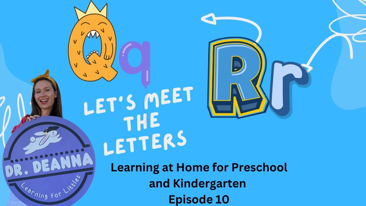 Learn Letter Sounds Q and R for Toddlers and Kindergarten - YouTube