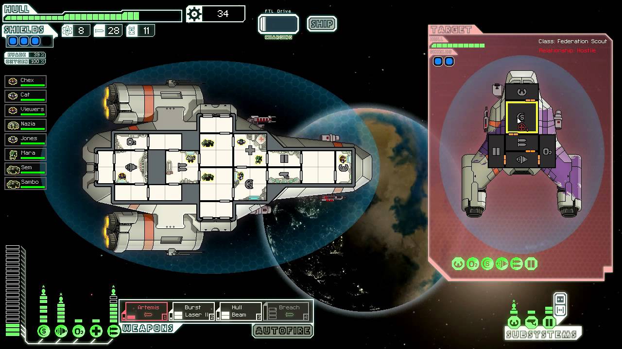 Let's Play FTL: Faster Than Light with Iron_cat and Chex Part 5 - YouTube