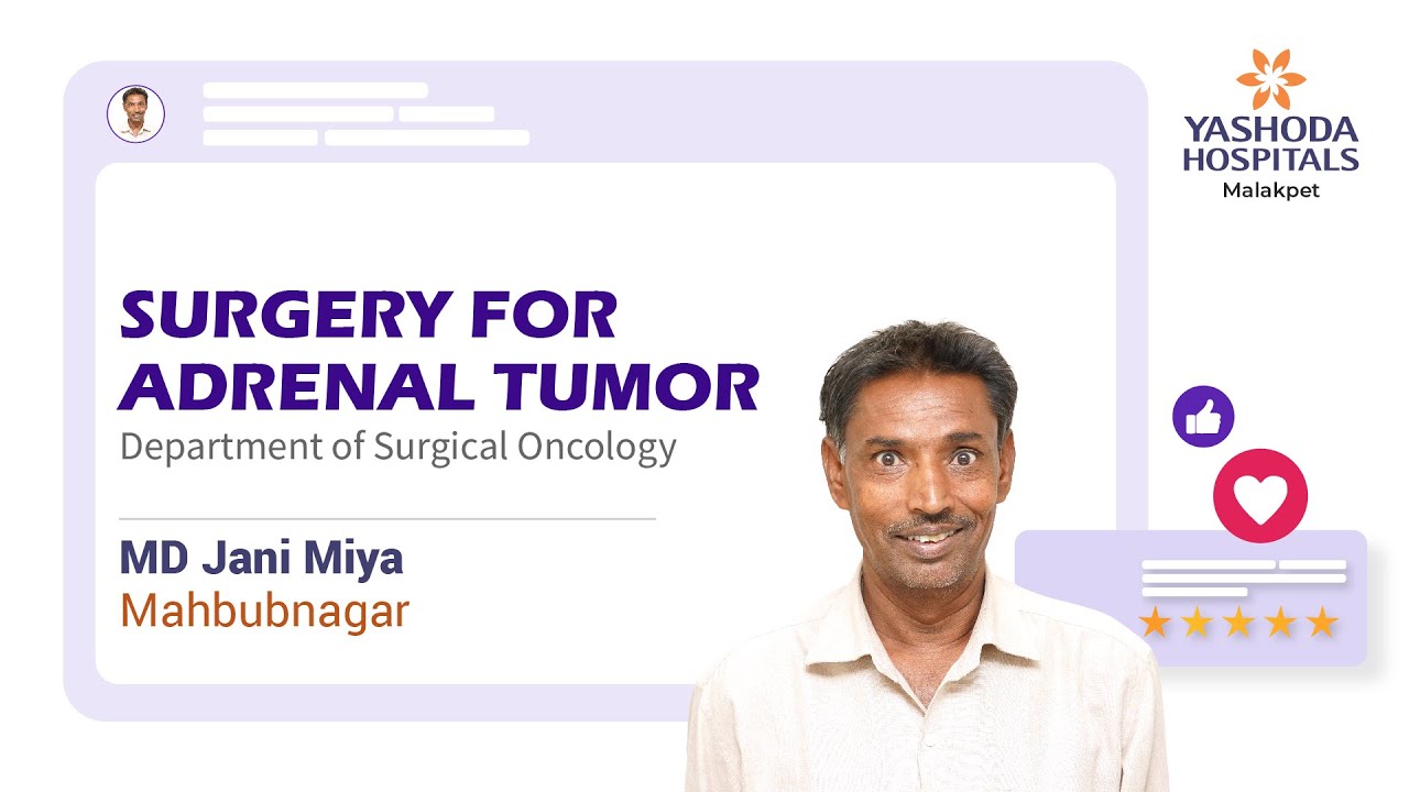 Surgery for Non-functional Adrenal Tumor | Angiomyolipoma of Right ...