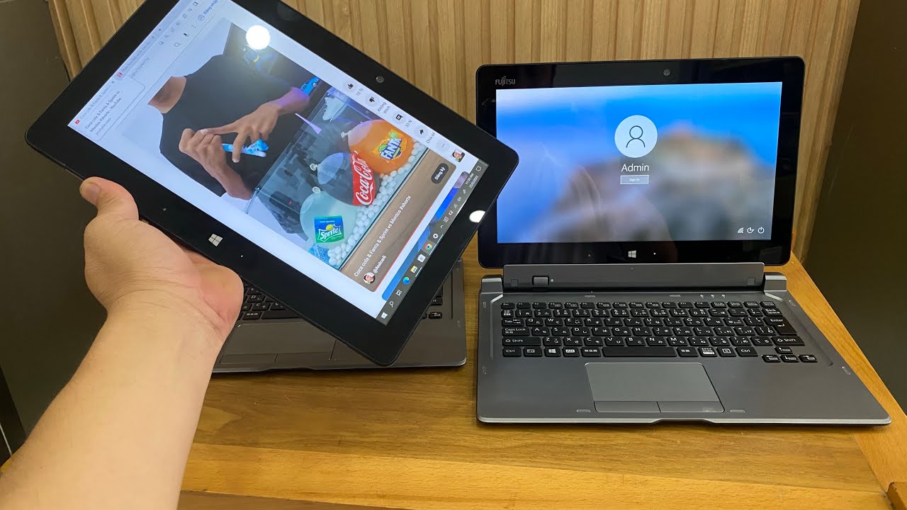 2tr4 Máy tính Fujitsu arrows Tap Q616 Japan cảm ứng core M3 R4 SSD128g ...