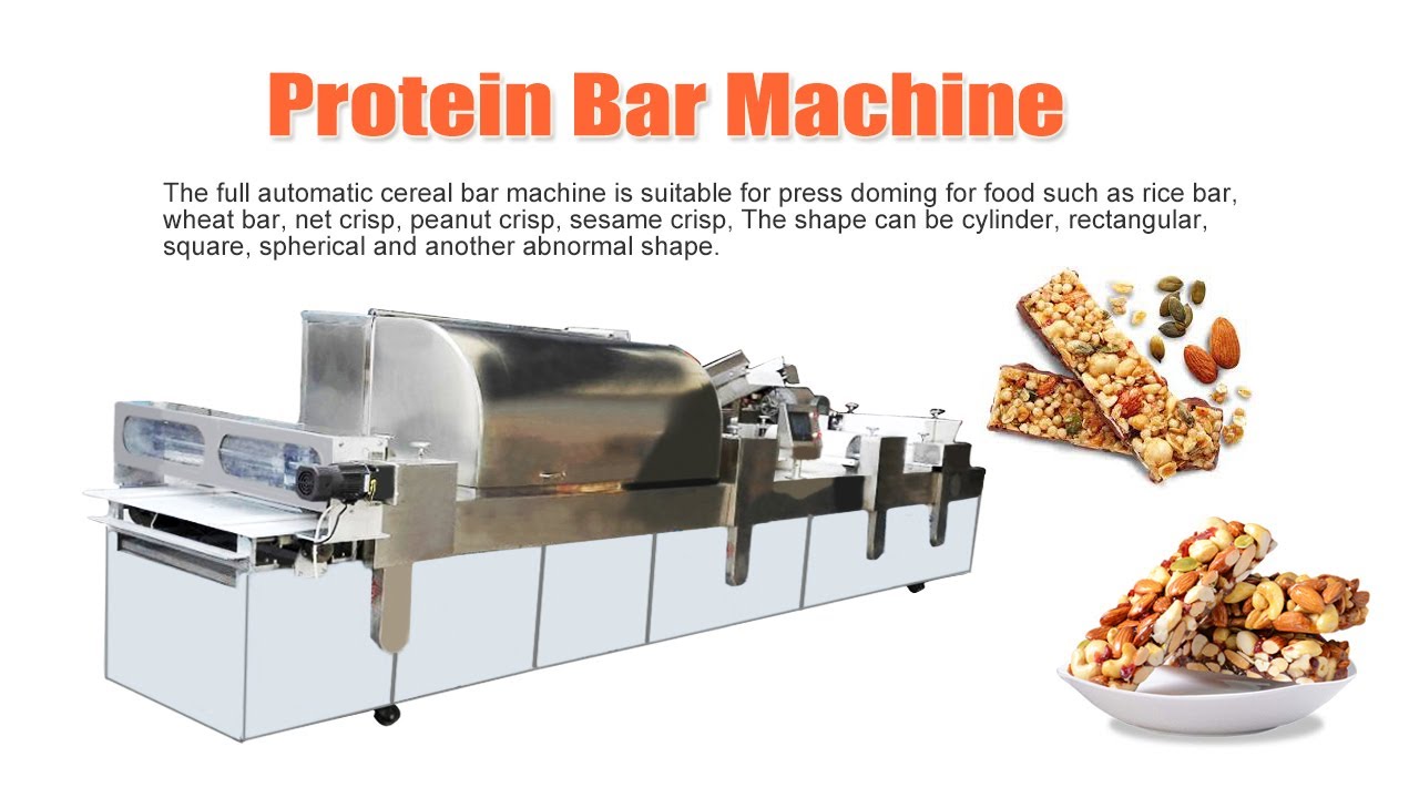 Protein bar machine/cereal bar machine/energy bar making machine with ...