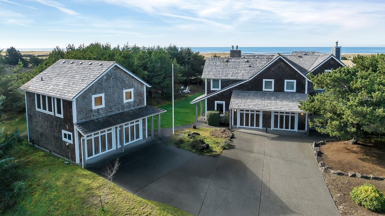 Exceptional Oceanfront Home on the Oregon Coast! ~ Video of 88708 ...