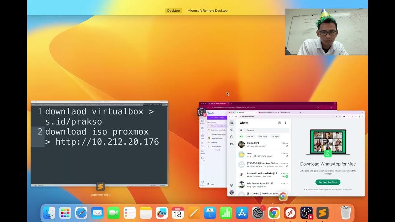 [S1SD-03-01] Praktikum Sistem Operasi - Instalasi Proxmox - YouTube