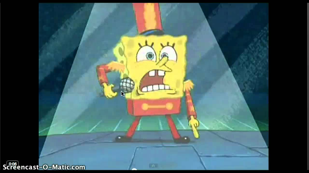 SpongeBob Sings Dynamite - YouTube