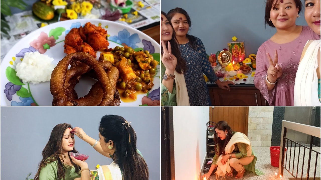 Diwali celebration! Making Sel Roti for the first time! 😍 - YouTube