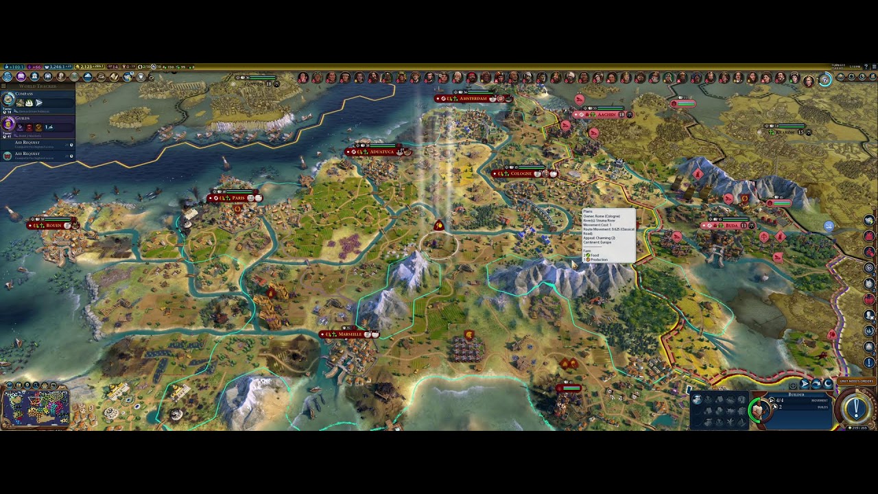 Civilization 6 Way to Roman Glory 20 plus Mods Full Walkthrough - YouTube