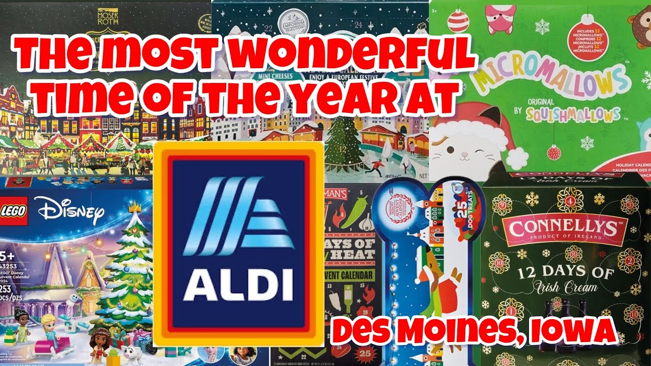 Bonus Video! Aldi Christmas Spectacular! Advent Calendars | German ...