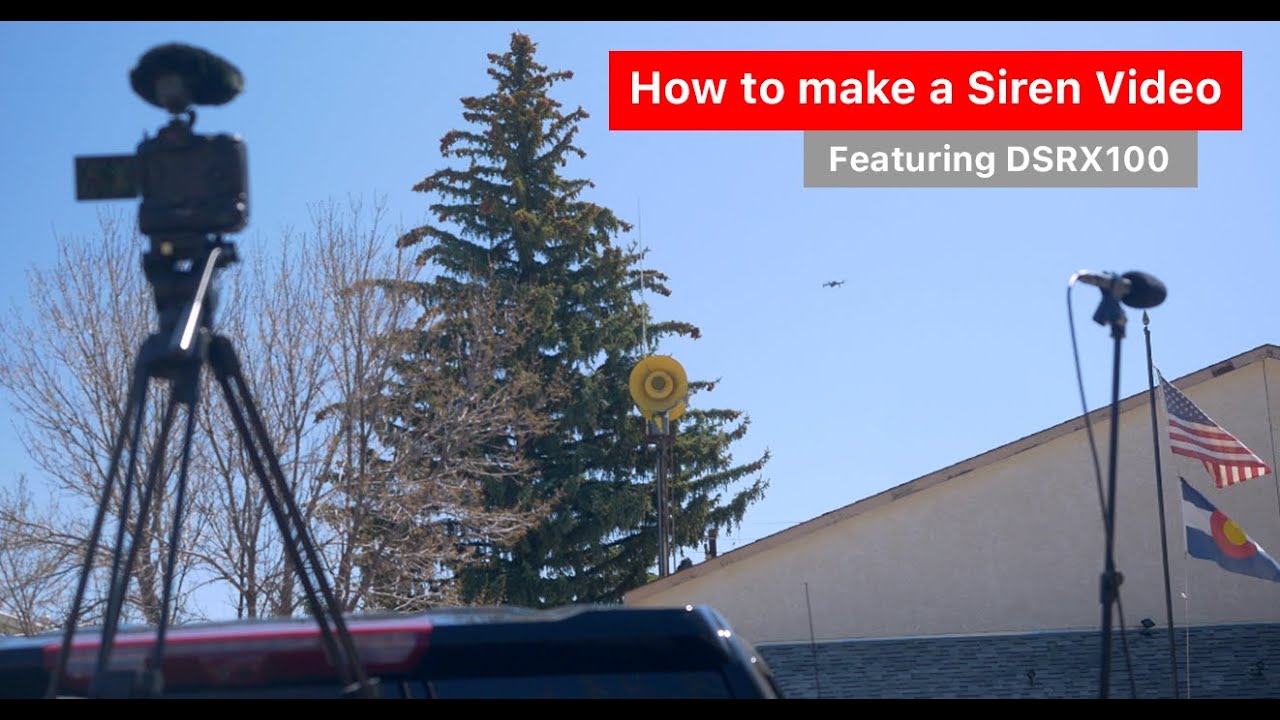 Calhan Siren Test 2025 - Behind the Scenes (Featuring @DSRX100) - YouTube