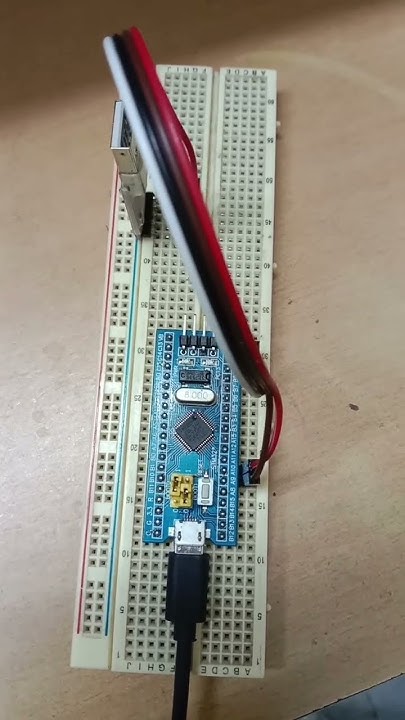 STM32 Bluepill board + USB to UART converter #shorts #electronics # ...