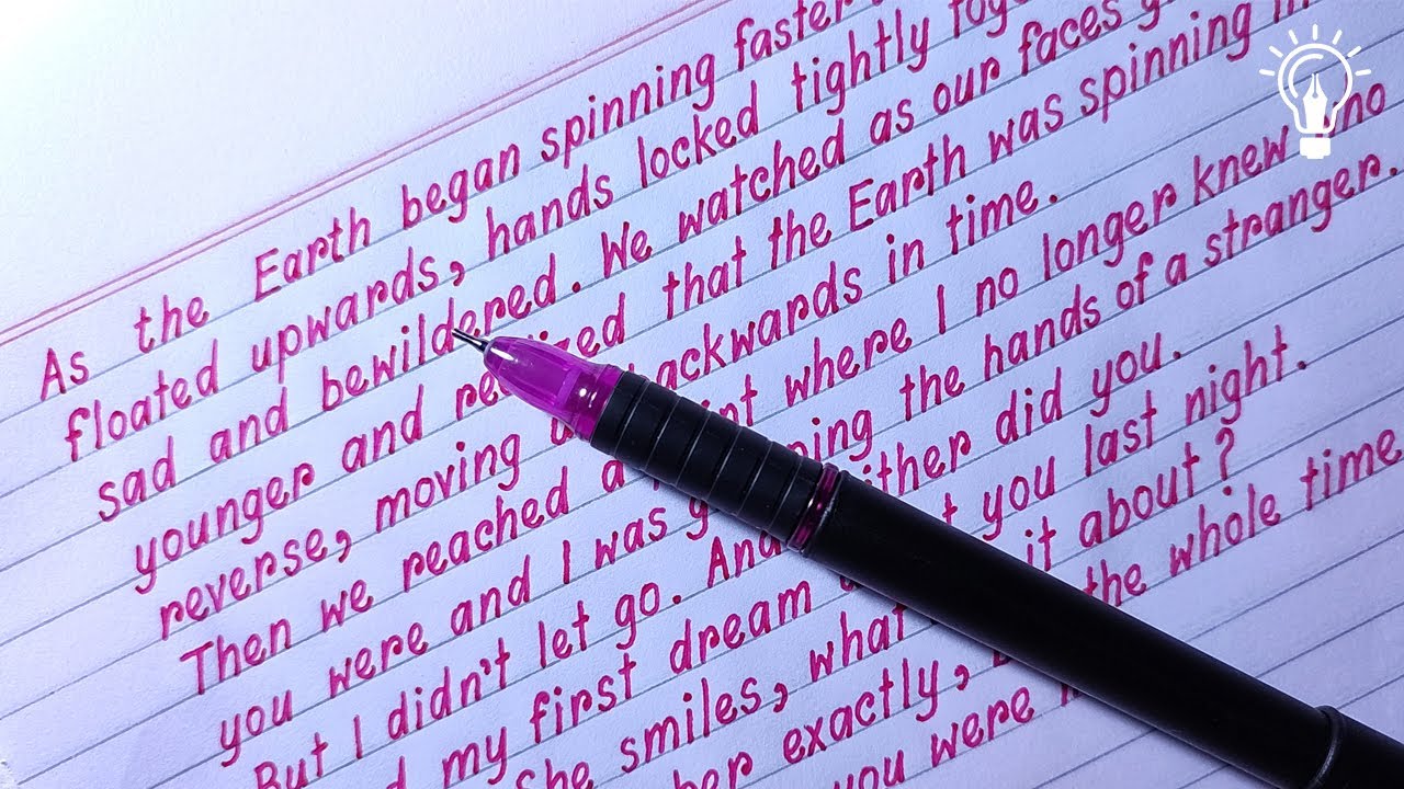 | SPECIAL PRINT handwriting | Super clean | calligraphy idea | English ...