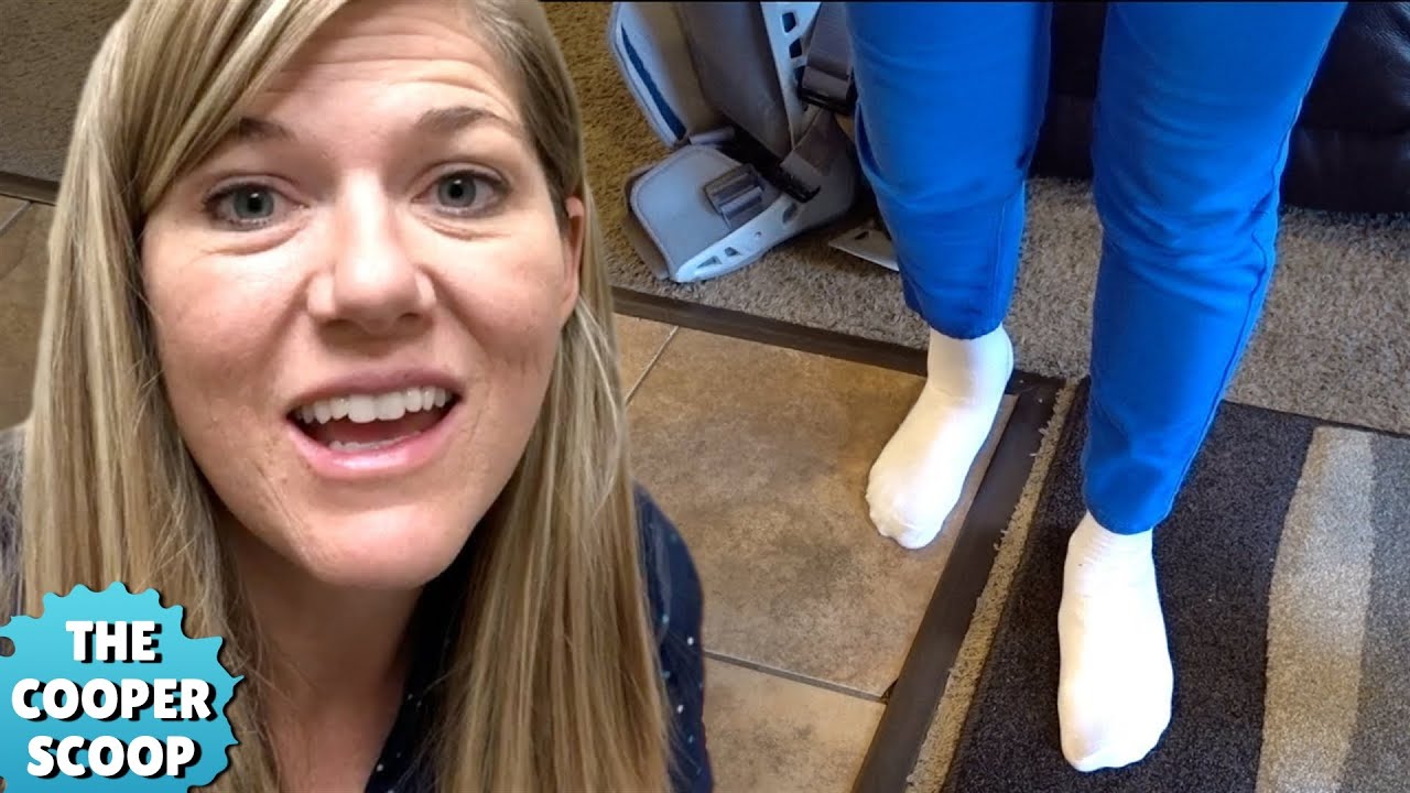 First Steps Since I Broke My Leg - YouTube